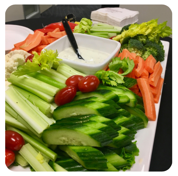 Fresh Garden Vegetables Platter – La Felicita Catering